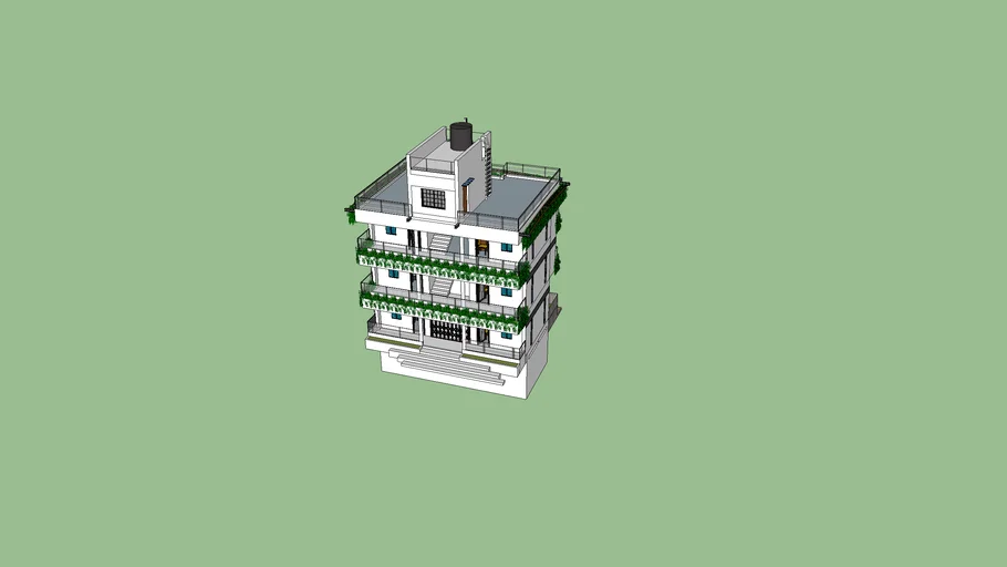 SPRAT's TARKIK SADAN- SARAEY(GC) 3D View | 3D Warehouse