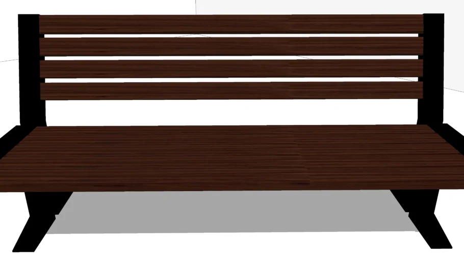Banca-park bench | 3D Warehouse