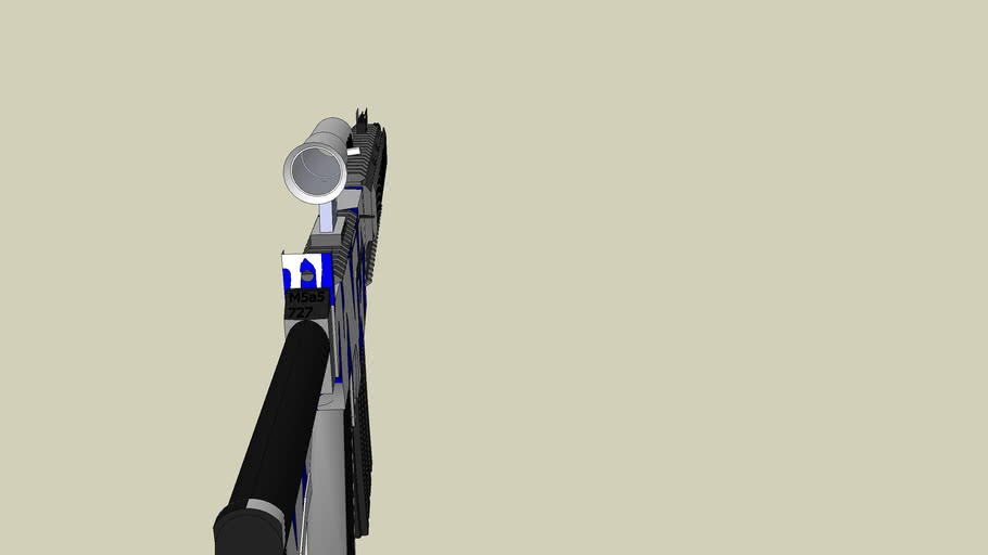 M5a5 assault rifle | 3D Warehouse