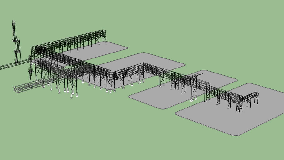 pipe rack type | 3D Warehouse