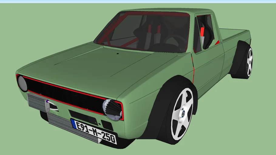 Volkswagen Caddy 4Motion | 3D Warehouse