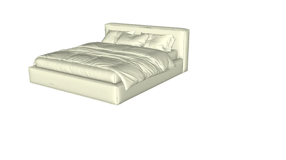 Monti bed | 3D Warehouse