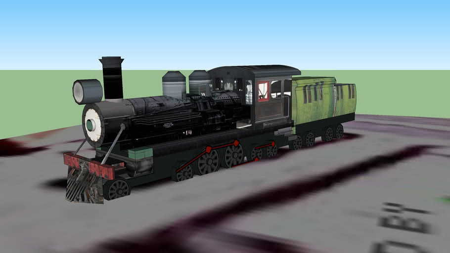 Old Train | 3D Warehouse