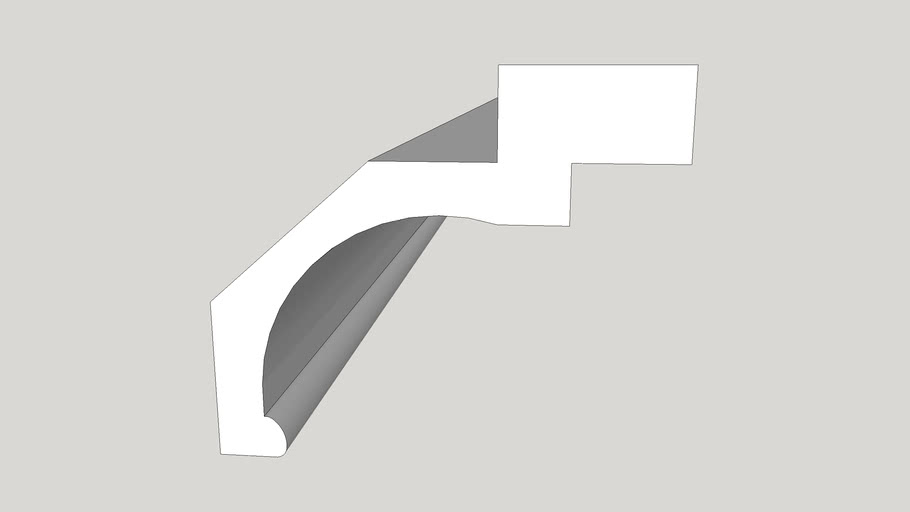 Greek Revival Crown Molding | 3D Warehouse