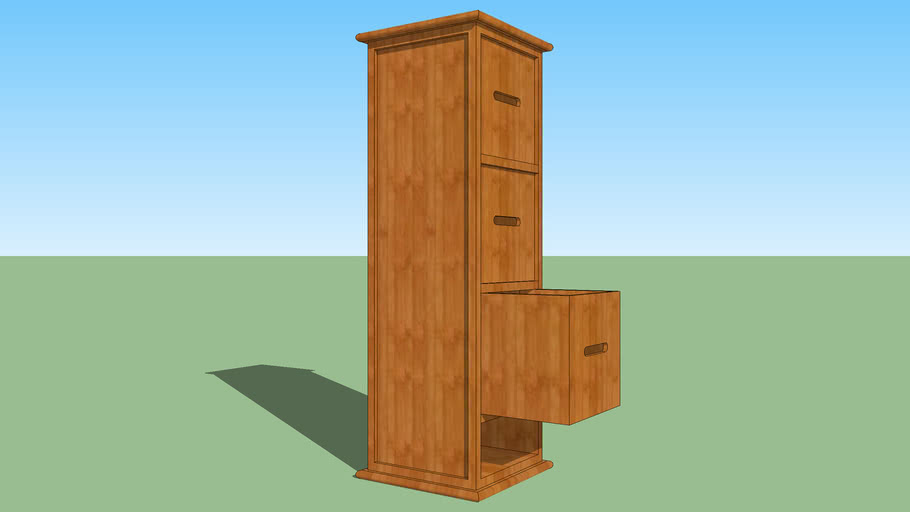 Upright storage unit | 3D Warehouse