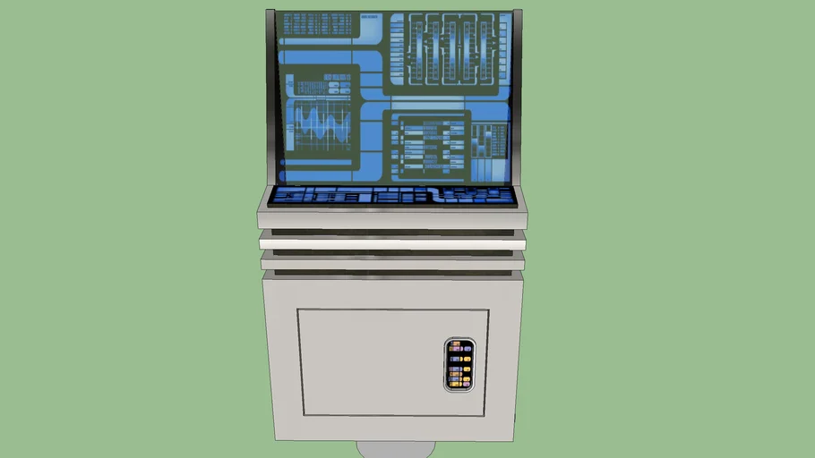 SciFi Engineering Console mkII | 3D Warehouse