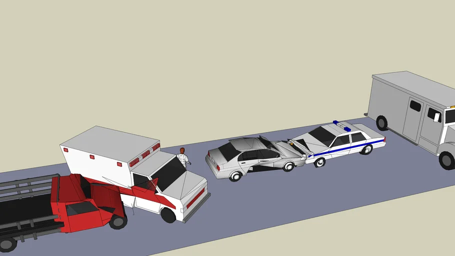 car crash | 3D Warehouse