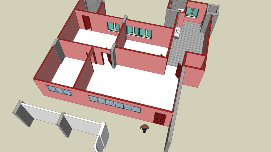 5 room HDB Flat | 3D Warehouse