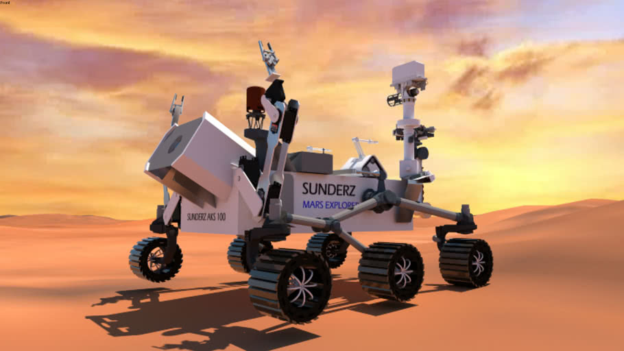 ROVER PERSEVERANCE INSPIRED MODEL | 3D Warehouse