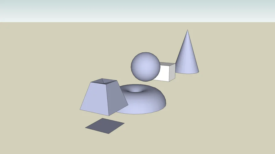 Basic shapes | 3D Warehouse