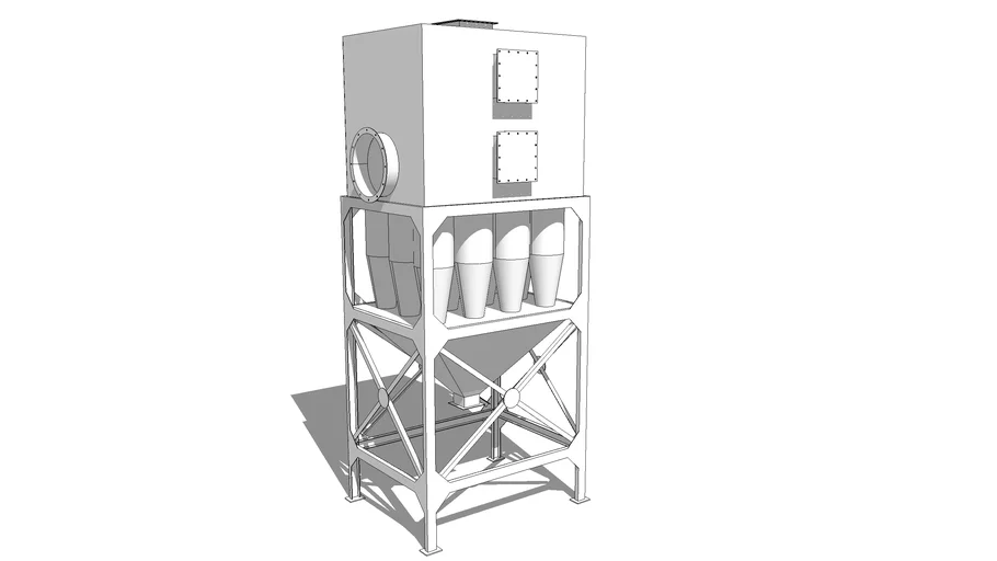 Smoke catcher tank model 1: 30 | 3D Warehouse