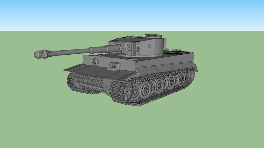 Tiger Tank | 3D Warehouse