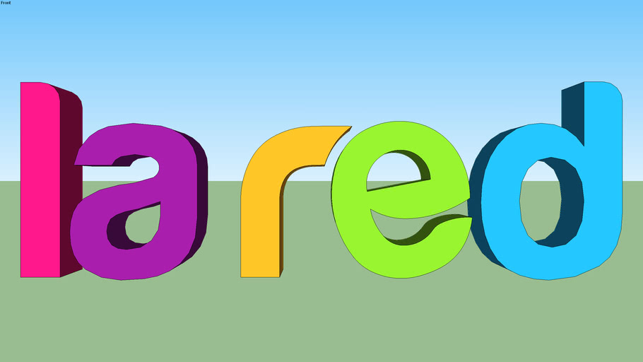 La Red logo (2011-2021) | 3D Warehouse