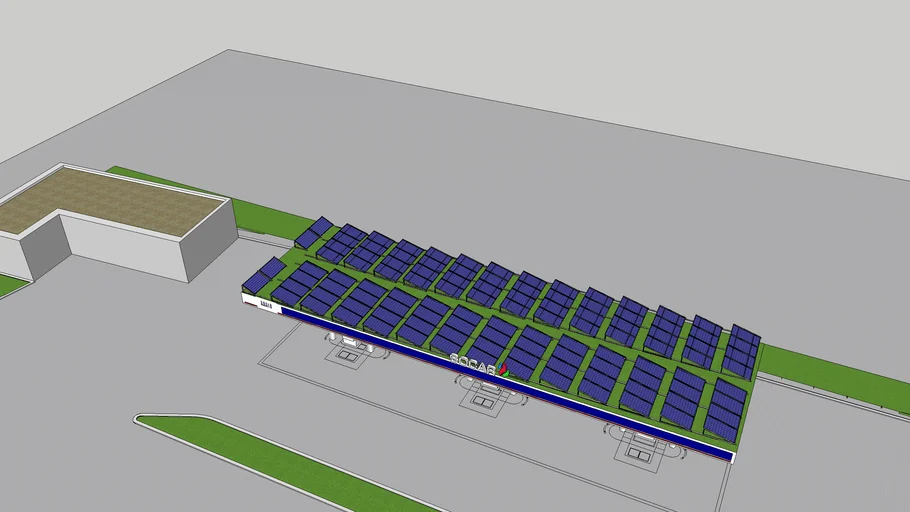 Socar, Solar panels | 3D Warehouse