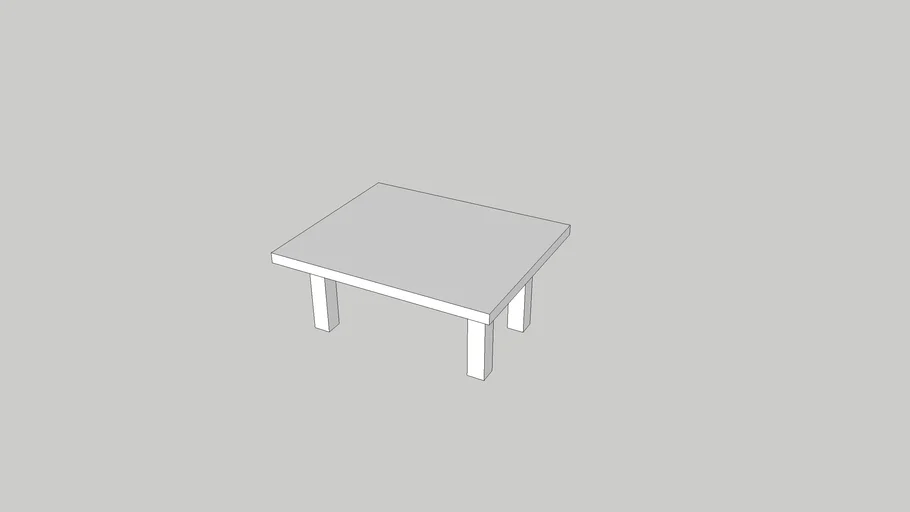 table basse | 3D Warehouse
