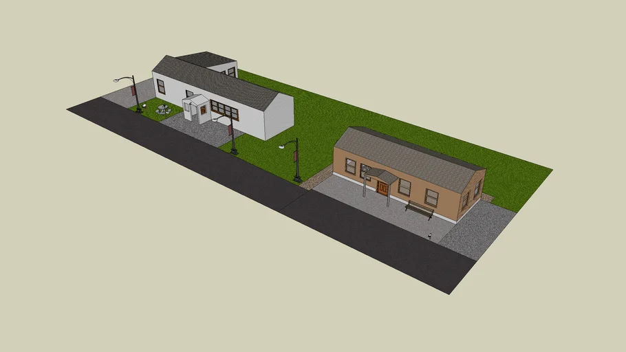 mini trailer park | 3D Warehouse