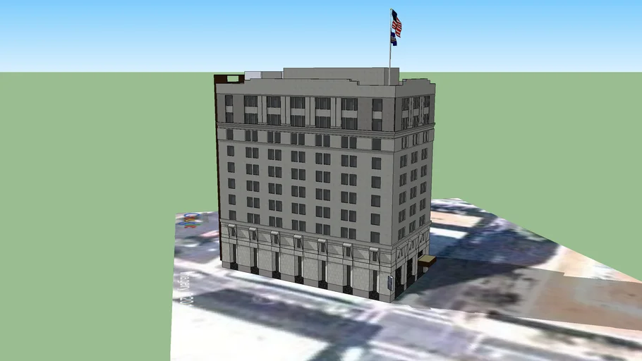 Capital One Building | 3D Warehouse