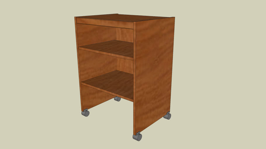 printer cart.skp | 3D Warehouse