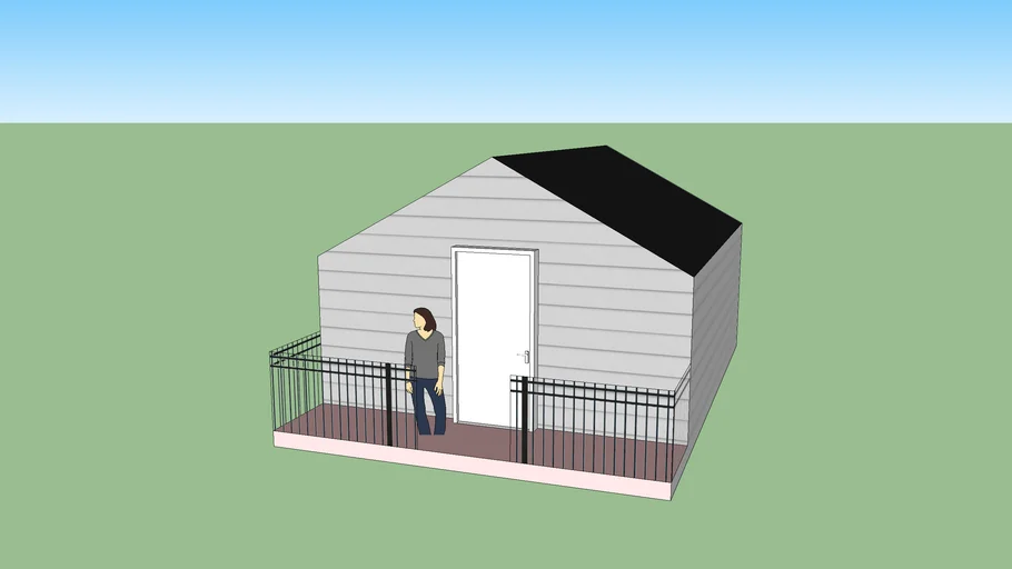 small summer shed | 3D Warehouse