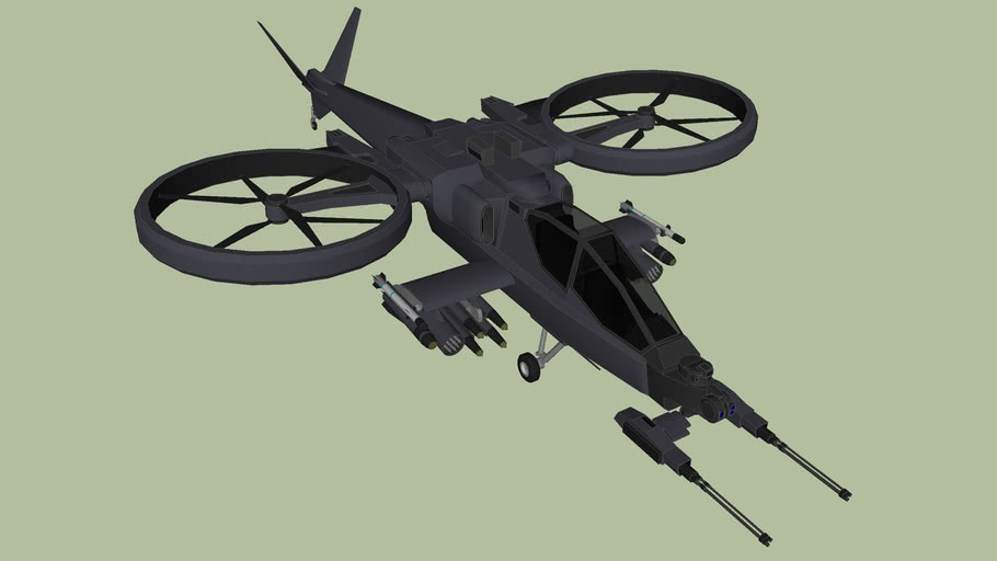 Attack Helicopter | 3D Warehouse