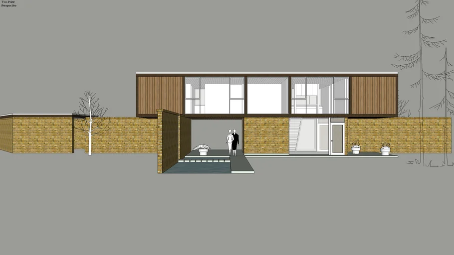 John Bonnington House - 1962 | 3D Warehouse