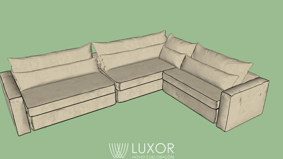 Sofá X Canto | 3D Warehouse