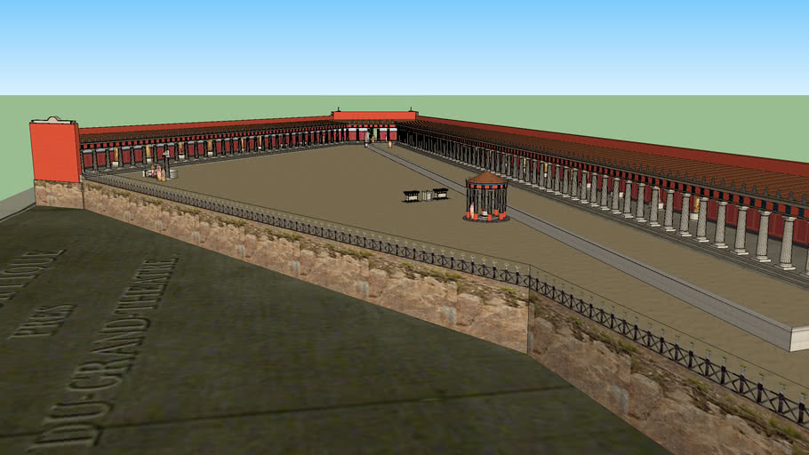 Foro Triangolare Pompei | 3D Warehouse
