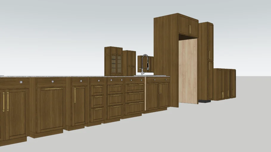 SHAKER CABINET | 3D Warehouse