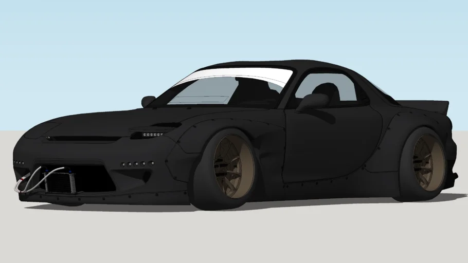 1997 Mazda - RX-7 Rocket Bunny '93 | 3D Warehouse