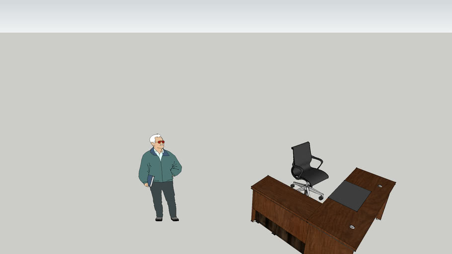 Executive table model | 3D Warehouse