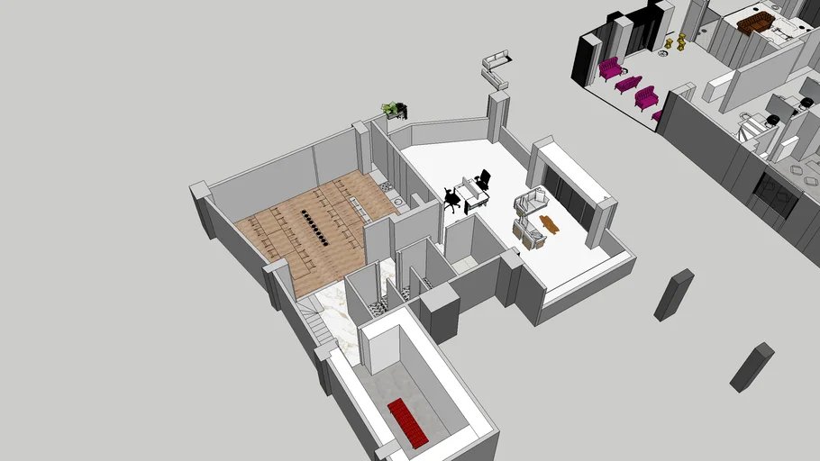 lunch table | 3D Warehouse