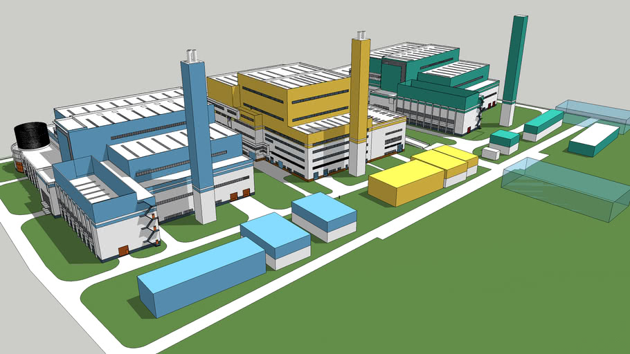 Factory Model | 3D Warehouse