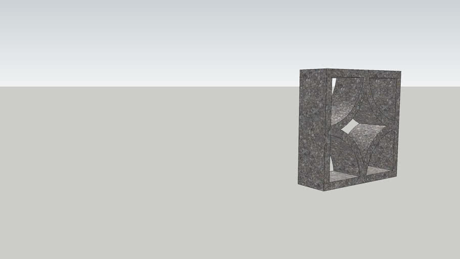 Concrete 12 X Screen Block Cordova Warehouse