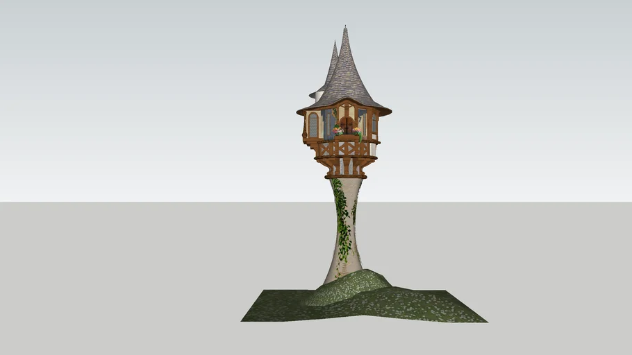 Tangled Tower (Unfinished) | 3D Warehouse