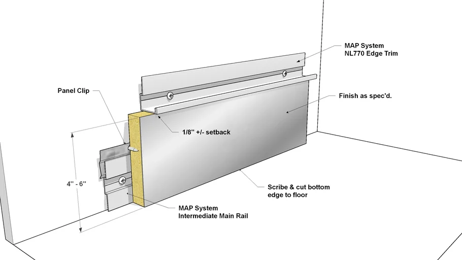 MAP System Base Trim Condition - 2 | 3D Warehouse