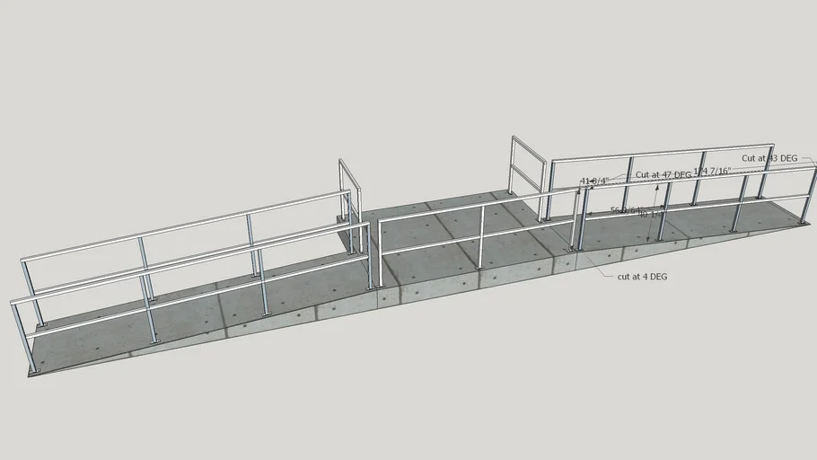 Fire Dept handrails | 3D Warehouse