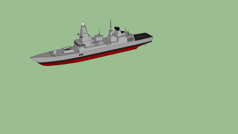 HMS Daring | 3D Warehouse