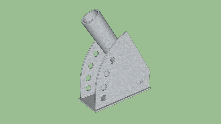 Flagpole holder | 3D Warehouse