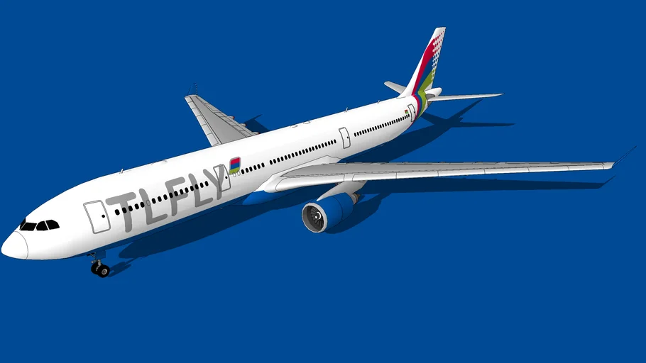 TL FLY Airbus A330-303 (F) | 3D Warehouse