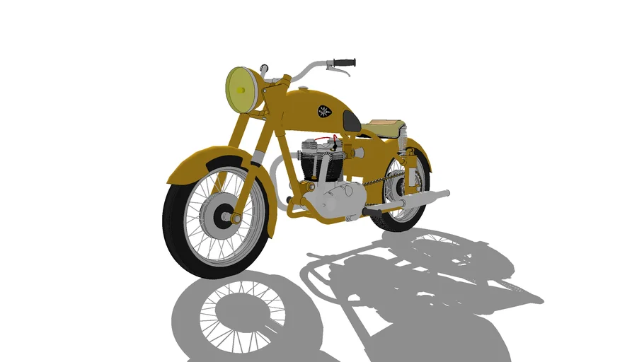 1951 BSA A10 Golden Flash | 3D Warehouse
