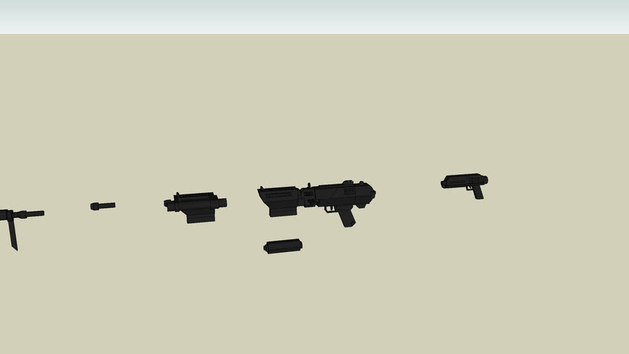 Star Wars:Republic Commando Weapons Maker | 3D Warehouse