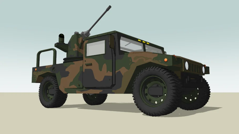 Mounted Division HMMWV | 3D Warehouse