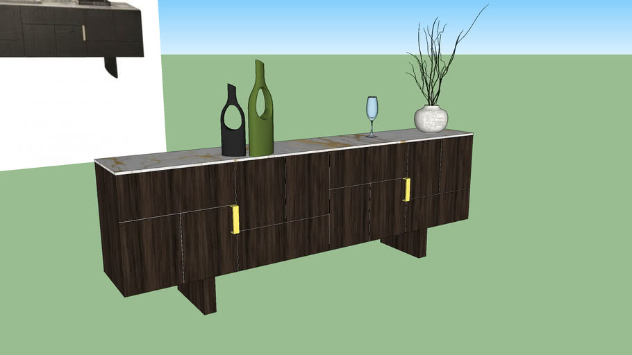 T.V Console | 3D Warehouse