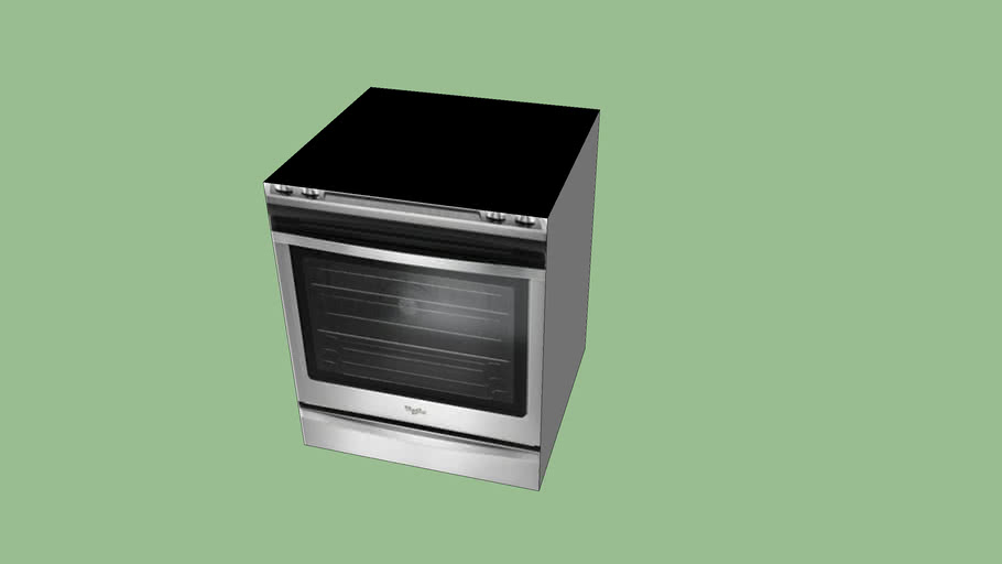 Whirlpool Stove | 3D Warehouse