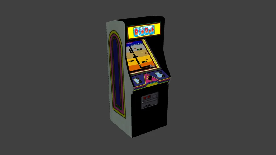 Dig Dug Arcade Machine