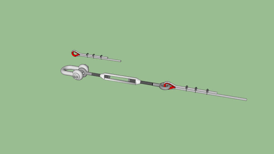 sistema linha de vida | 3D Warehouse