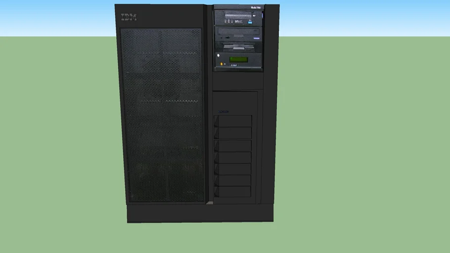 IBM RS/6000 (Model F80) server | 3D Warehouse