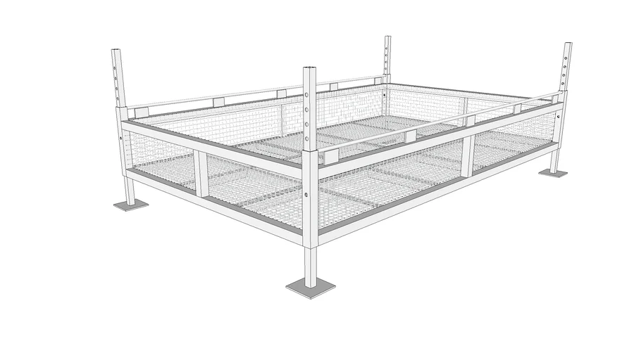 Helicopter lifting frame | 3D Warehouse