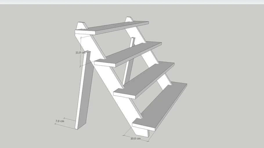 Steps rack | 3D Warehouse