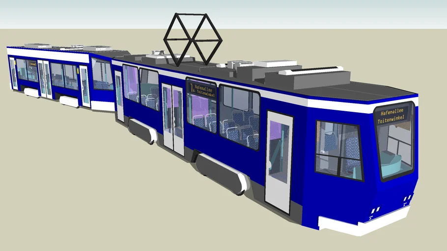 Tram / Straßenbahn | 3D Warehouse